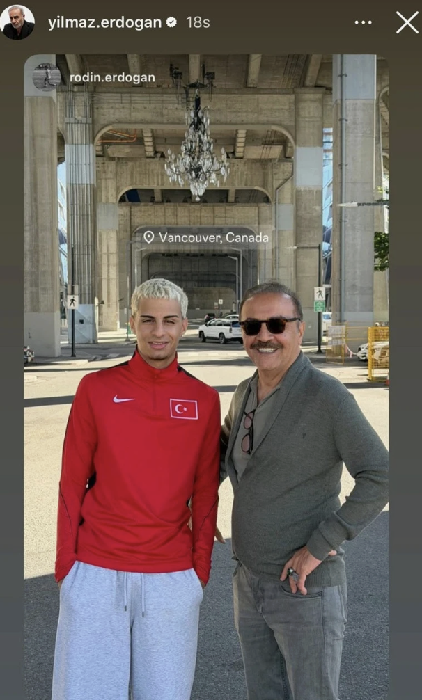 Benzerlikleri olay oldu! Rodin Erdoğan'ın son haline yorum yağdı ...