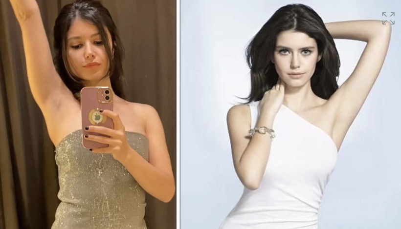 Beren Saat’e benzerliği ile olay yarattı! Ünlüler kervanına katıldı ...